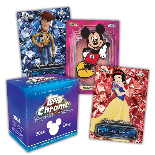TOPPS DISNEY CHROME® 2024 Sapphire Edition Hobby Box Sealed EUR 750,00 ...