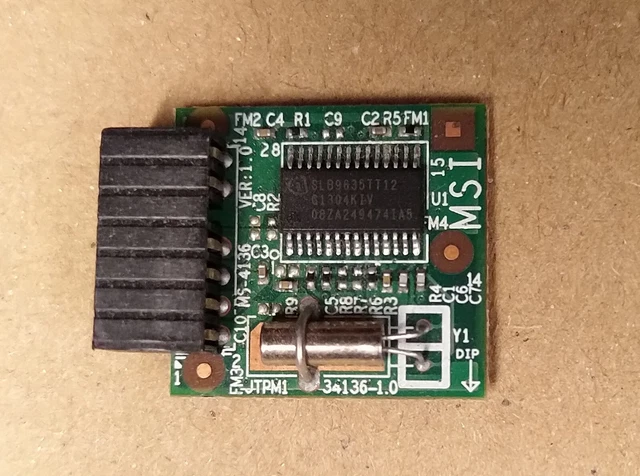 MSI TPM MS-4136 Ver: 1.0 - Trusted Platform Module EUR 9,90 - PicClick DE