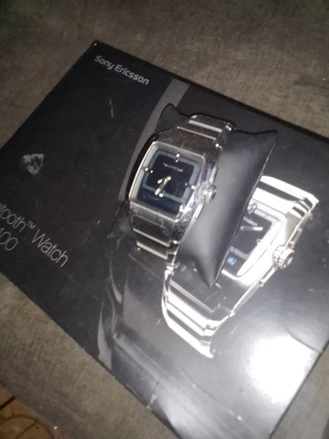 RARE COLLECTABLE SONY Ericsson MBW-100 Watch "World's First Smartwatch ...