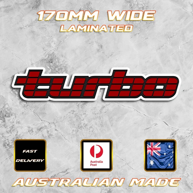 VL TURBO HOLDEN Style Commodore Sticker Car Bumper Decal - VINYL ...