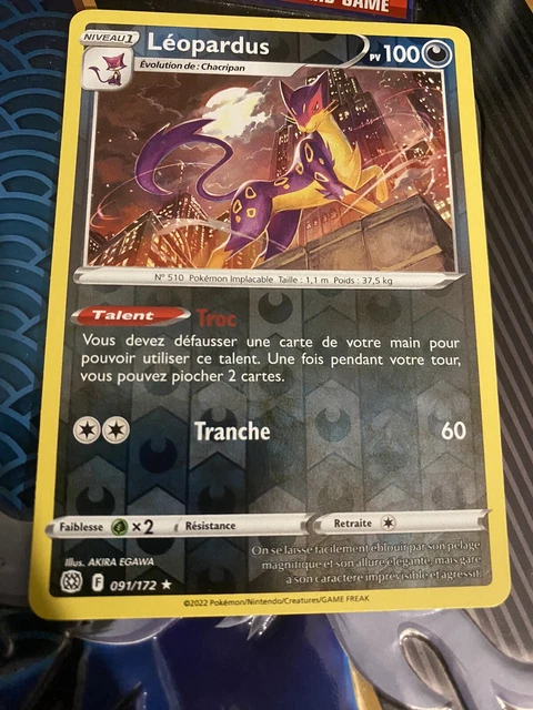 CARTE POKEMON LEOPARDUS 091/172 Rare Epée et Bouclier 9 EB09 FR NEUF EUR 1,00 - PicClick FR
