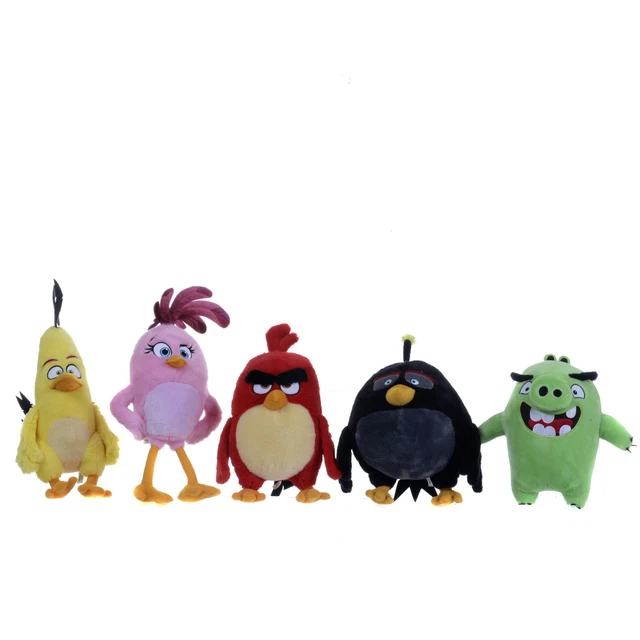 NEW OFFICIAL 12& 5" Angry Birds The Movie Plush Soft Toy Angry Bird ...