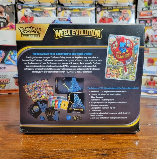 POKEMON MEGA EVOLUTION Elite Trainer Box ETB Train E T B Sealed New ...