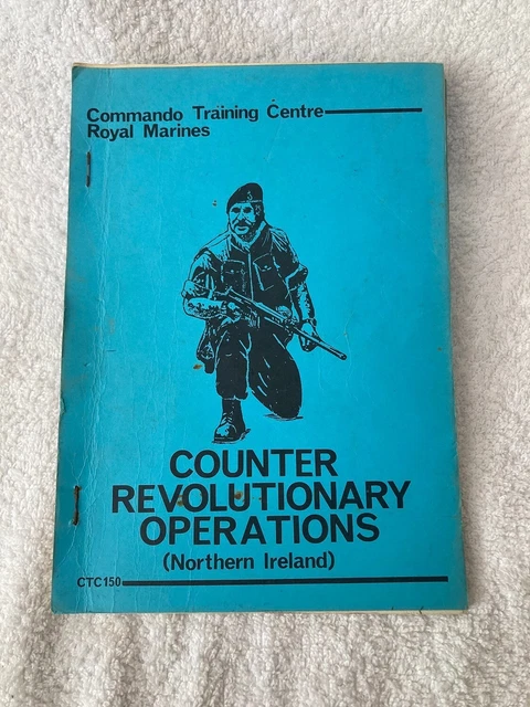 ROYAL MARINES COMMANDO Counter Revolutionary Operations Training Book ...