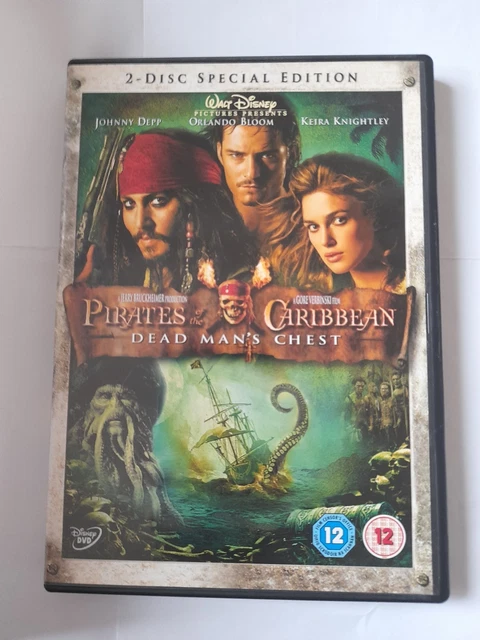 PIRATES OF THE Caribbean: Dead Man's Chest (DVD, 2006, 2 Disc Special ...