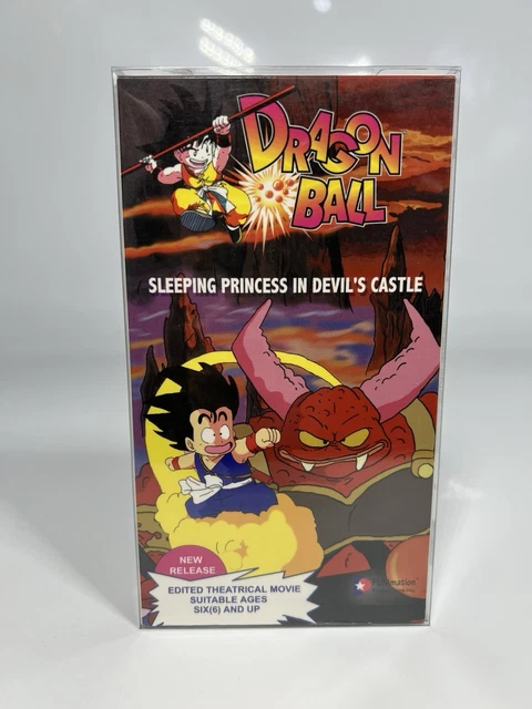 DRAGON BALL - Sleeping Princess in Devils Castle (VHS, 1999, EDITED ...