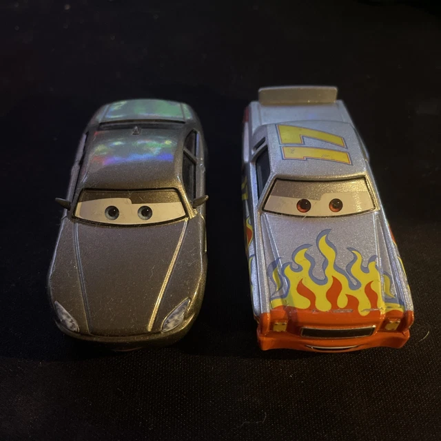 DISNEY PIXAR CARS Bob Cutlass Darrell Cartrip RSN Racing Sports Network ...
