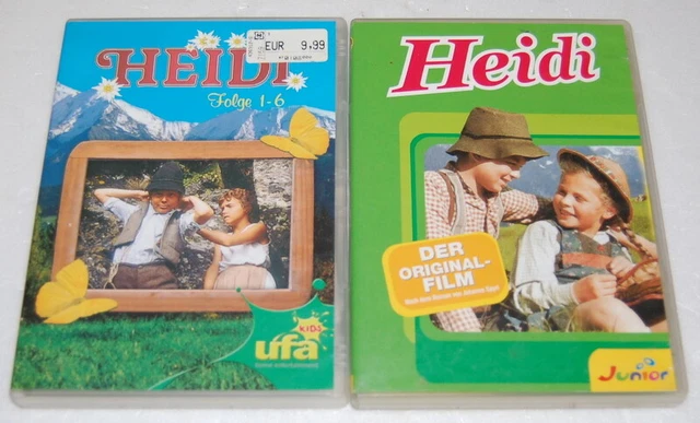HEIDI 2 DVD - Der Film von 1965 + Folge 1-6 der TV Verfilmung von 1978 ...