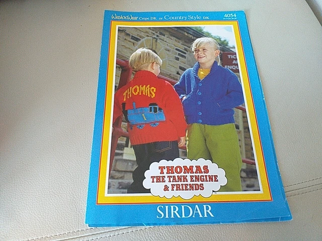 THOMAS THE TANK engine Knitting pattern £0.99 - PicClick UK
