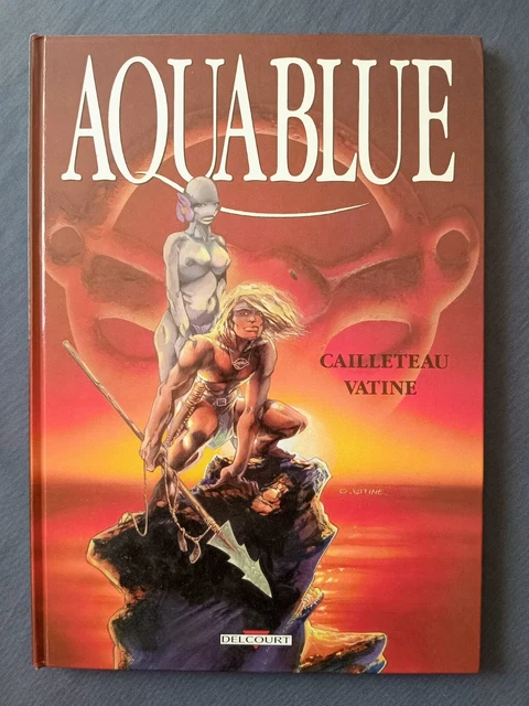 BD AQUABLUE TOME 1, 1ère édition originale, Dédicace originale de Vatine EUR 300,00 - PicClick FR
