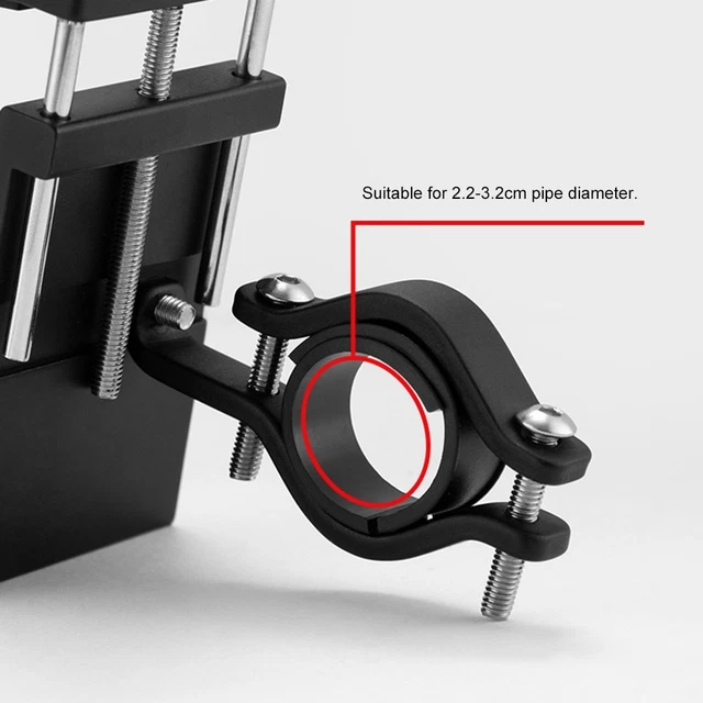 FOUR CLAW LOCKING Mechanism Phone Mount for Unobstructed Access While ...