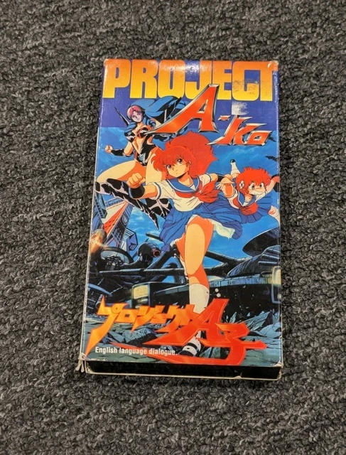 PROJECT A-KO (VHS, 1992, Dubbed) Anime Movie Tested And Working £11.38 ...