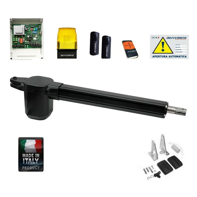 TROUSSE BHE 500 Mono Portes Unique 24V Automation Ouvre Portail Battant ...