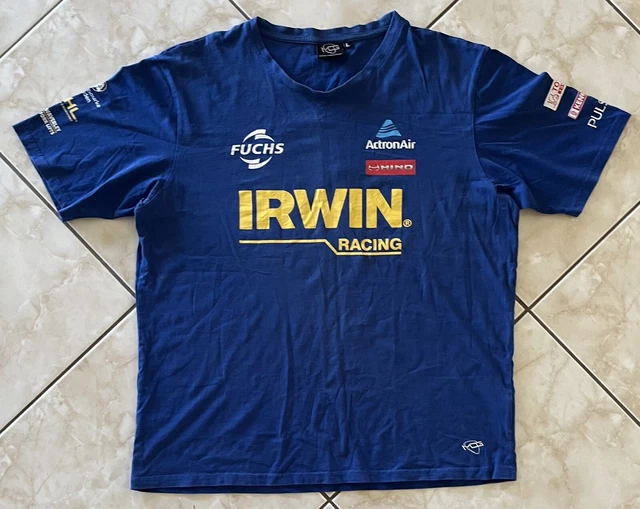 MARK WINTERBOTTOM L Irwin Racing Frosty T Shirt Team 18 Holden V8 ...