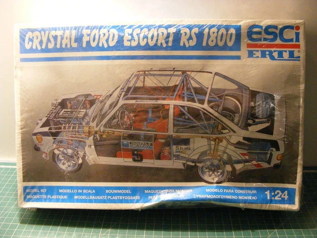ESCI ERTL CRYSTAL Ford Escort RS 1800 1/24 Modellauto 3049 EUR 34,45 ...
