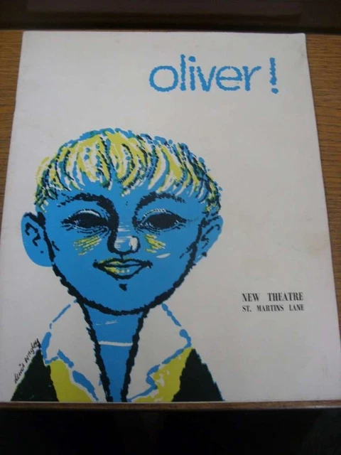 1963 THEATRE PROGRAMME: Oliver! [At New Thearte, St Martins Lane ...