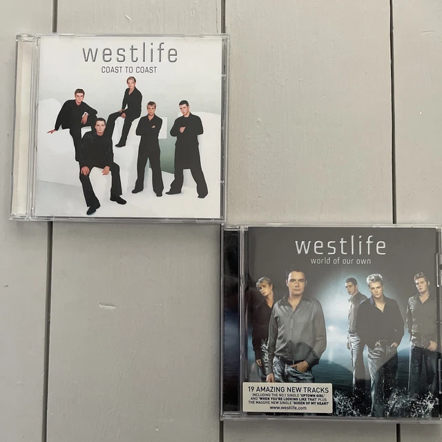 WESTLIFE X 2 CD Album's Coast to Coast & World of Our Own 2001 Pop ...