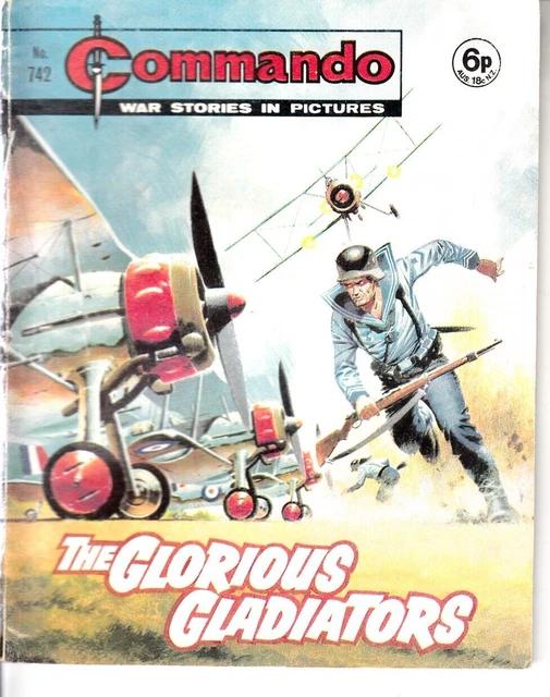 COMMANDO COMIC THE GLORIOUS GLADIATORS Issue No 742 EUR 8,95 - PicClick IT