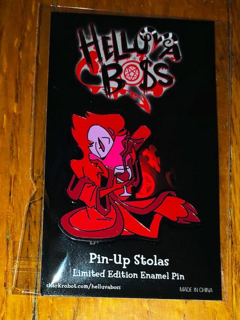 HELLUVA BOSS PIN-UP Valentine's 2022 Stolas Pin SOLD OUT FOREVER Hazbin ...