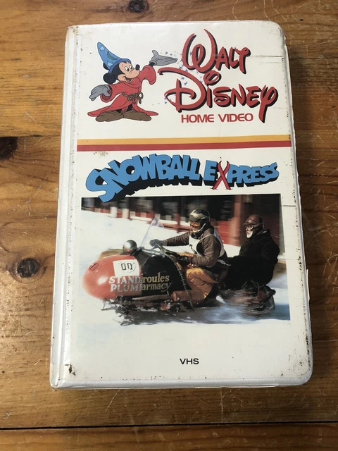 WALT DISNEY HOME Video Snowball Express VHS - 1980's Disney Release £11 ...
