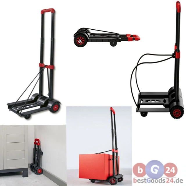 PARKSIDE TRANSPORTKARRE UNIVERSALTROLLEY Klappsystem Schwerlast Trolley ...