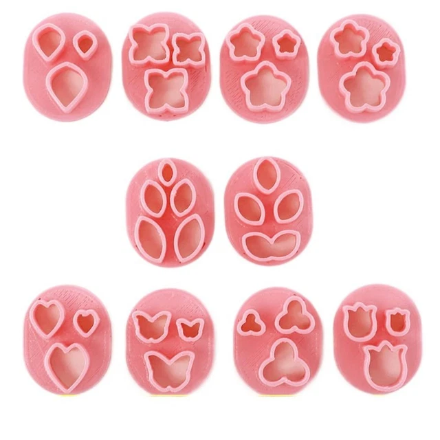 PP POLYMER CLAY Cutters Clay Cutters for Polymer Clay Handmade Crafts ...