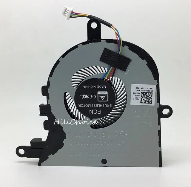 ORIGINAL CPU FAN For Dell Inspiron 15 5570 5575 Laptop 0FX0M0 FX0M0 ...