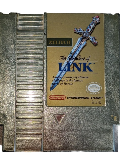 ZELDA II: THE Adventure of Link Gold (Nintendo Entertainment System ...