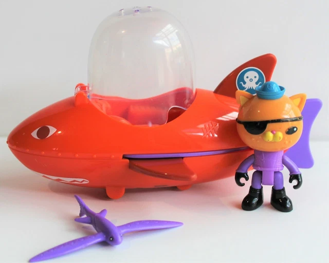 FISHER PRICE OCTONAUTS Flying Fish Gup-B & Kwazii Figure 2012 100% ...