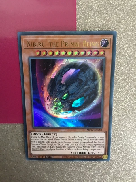 YU-GI-OH! NIBIRU THE Primal Being Ultra Rare MP22-EN261 NM 1st Ed Foil EUR 7,16 - PicClick DE