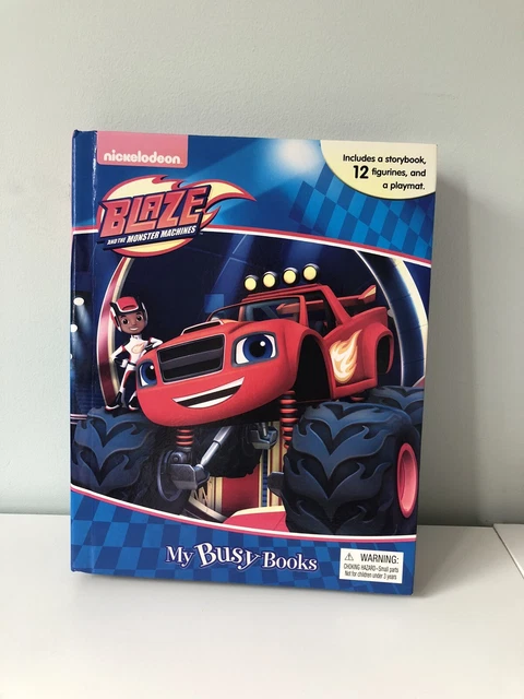 BLAZE AND THE Monster Machines My Busy Book and 12 Figurines £12.50 ...