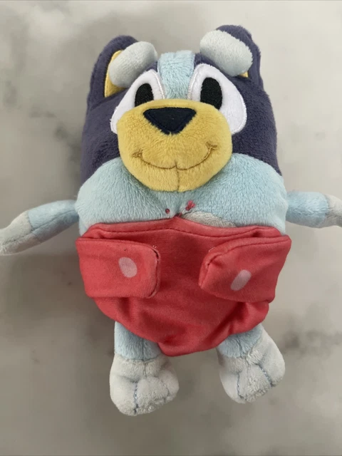 BLUEY AND FRIENDS Soft Toy Teddy In Nappy Estimate 16cm £8.00 - PicClick UK