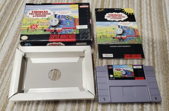SUPER NINTENDO SNES - Thomas the Tank Engine & Friends - Complete In ...