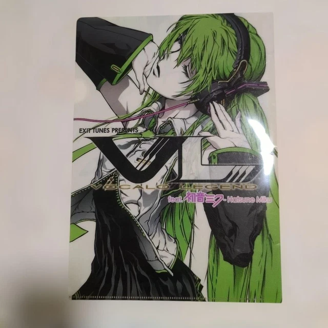 VOCALO LEGEND HATSUNE Miku A4 Size Clear File £24.06 - PicClick UK