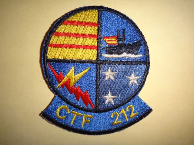 VIETNAM WAR US Navy Commander Task Force CTF-212 Seventh Fleet Patch £ ...