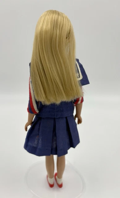 VINTAGE SKIPPER SL Doll 1965 950 Lemon Blonde Buttery Lips In Ship Ahoy ...