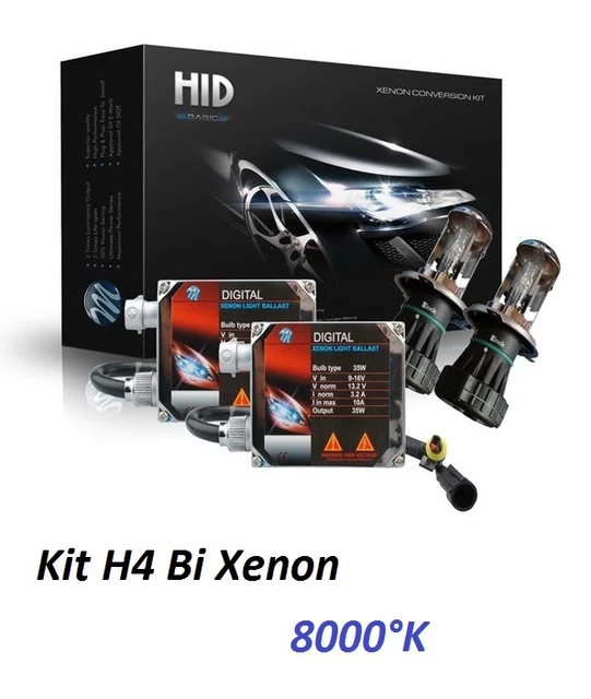 KIT DE CONVERSION Bi Xenon H4 Hid 8000K Jeep Cherokee (Kj) EUR 84,95 - PicClick FR