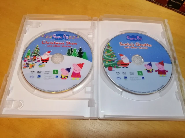 PEPPA PIG: CHRISTMAS SHOW + SANTA'S GROTTO - Rare Oz DOUBLE Issue - Dvd ...