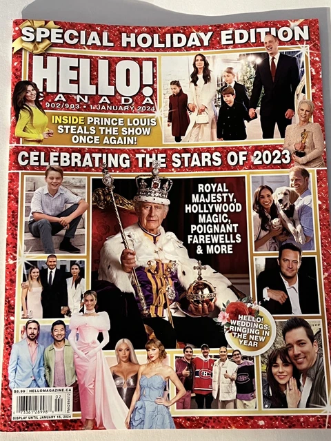 KING CHARLES HELLO Canada Matthew Perry, Taylor Swift, Kate Middleton ...