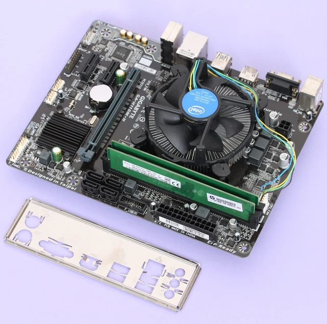 GIGABYTE GA-H110M-H MOTHERBOARD Intel H110 + i3-6100 CPU + 8GB DDR4 Micro ATX $49.95 - PicClick AU