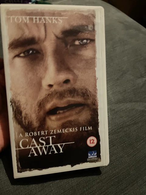 CAST AWAY (2000 PAL VHS) Tom Hanks, Robert Zemeckis £6.93 - PicClick UK