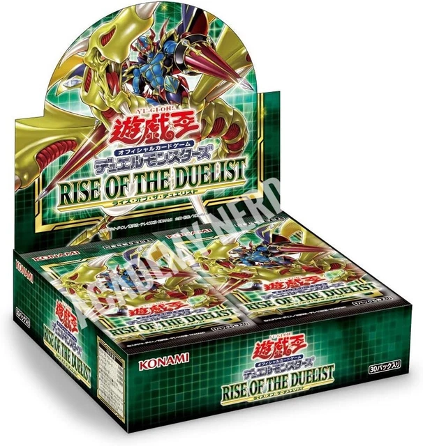 YU-GI-OH! OCG DUEL Monsters RISE of the Duelist Box With Shrink CG1669 EUR 69,90 - PicClick FR
