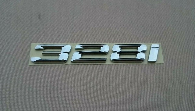 ORIGINAL BMW &328I " Emblem Schriftzug Logo Zeichen E46 E90 F30 F31 F34 ...