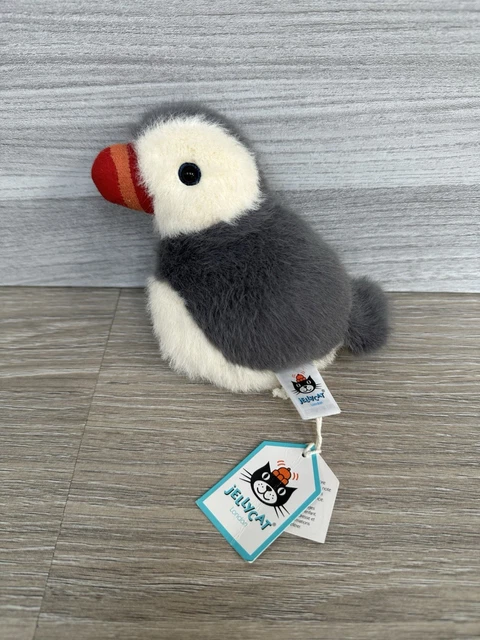 JELLYCAT BIRDLING PUFFIN Soft Toy Brand New With Creased Tags Rare ...
