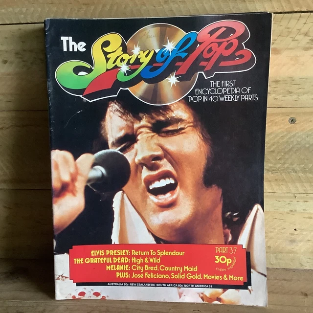THE STORY OF Pop - Vintage Magazine 1974 Uk Elvis £3.94 - PicClick UK