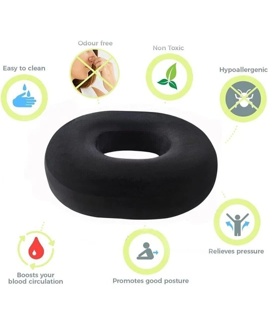 MEMORY FOAM MEDICAL donut ring seat cushion pain relief Orthopedic £11. ...