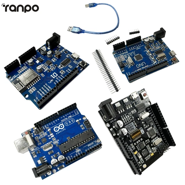 UNO R3 ATMEGA328P ATMEGA16U2 CH340G Development Board For Compatible ...