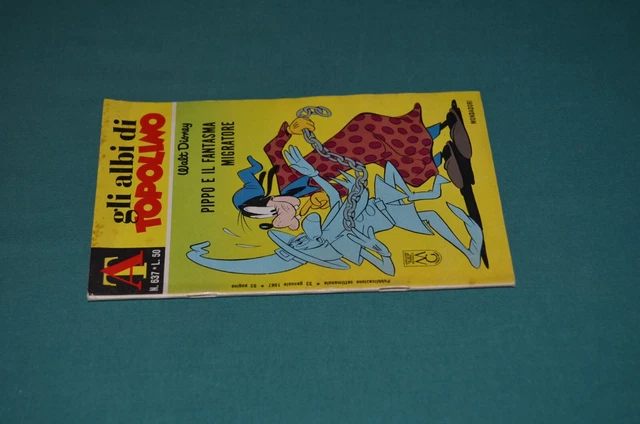 GLI ALBI DI TOPOLINO # 637 originale del 22/01/1967 Walt Disney ...