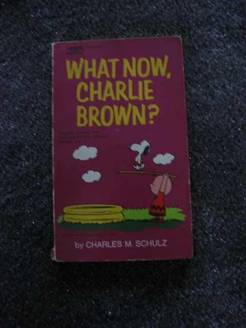 CHARLIE BROWN PEANUTS snoopy What now, Charlie Brown? Charles Schulz £1 ...