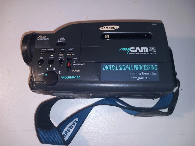 SAMSUNG VP-J50 VINTAGE Camcorder Video Recorder £12.80 - PicClick UK